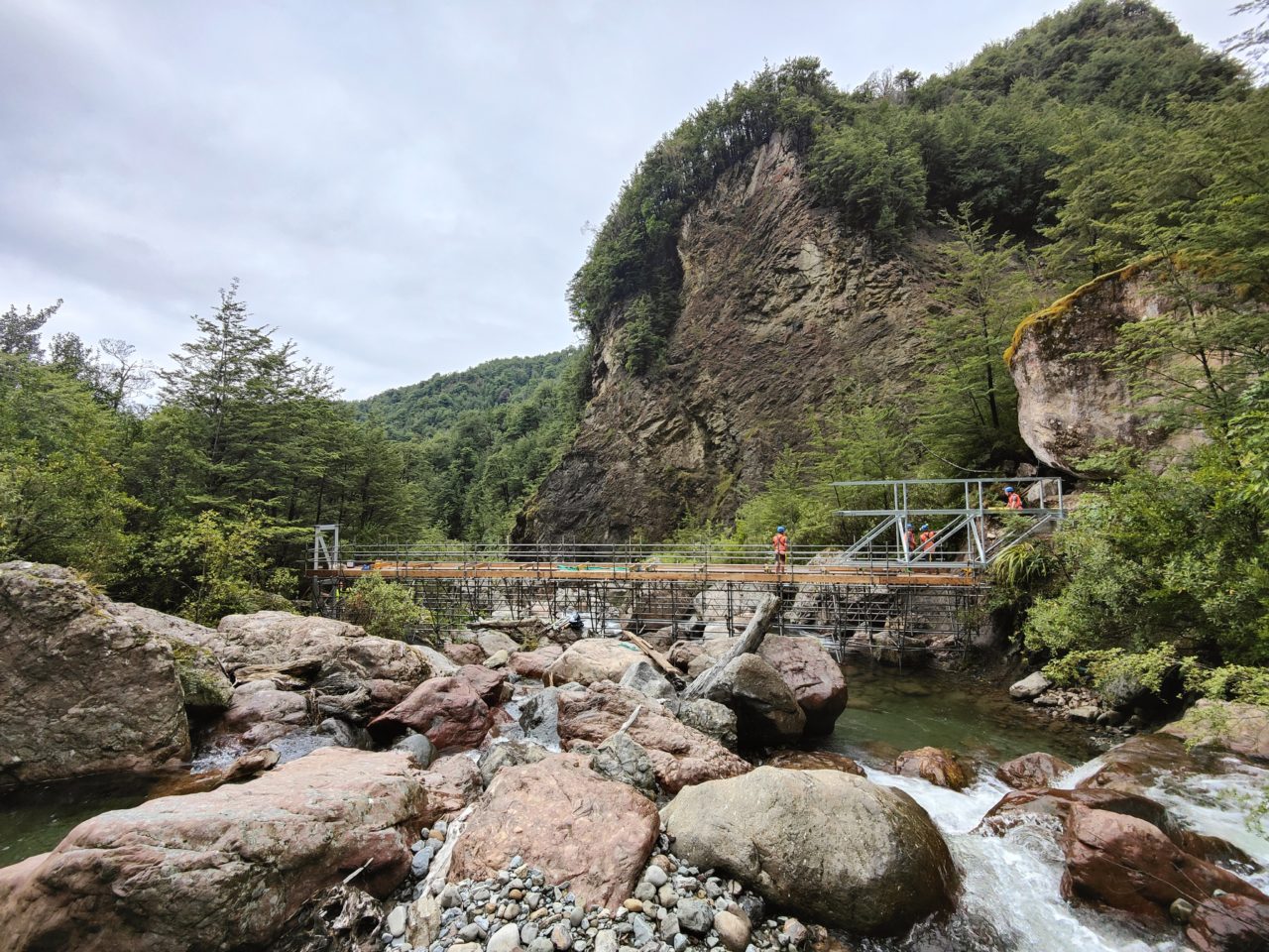 Progress at Sharplin Falls - EDC